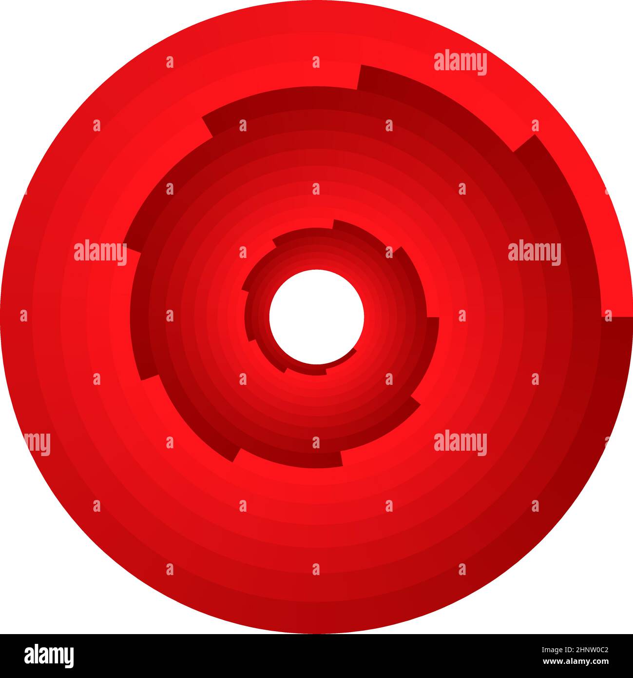 Geometric and abstract circle, circular vector design element. - stock ...