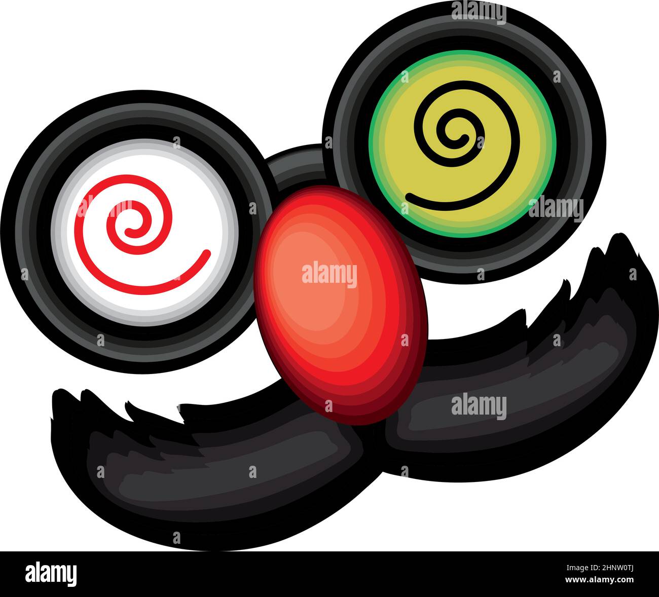 fools day mask Stock Vector Image & Art - Alamy