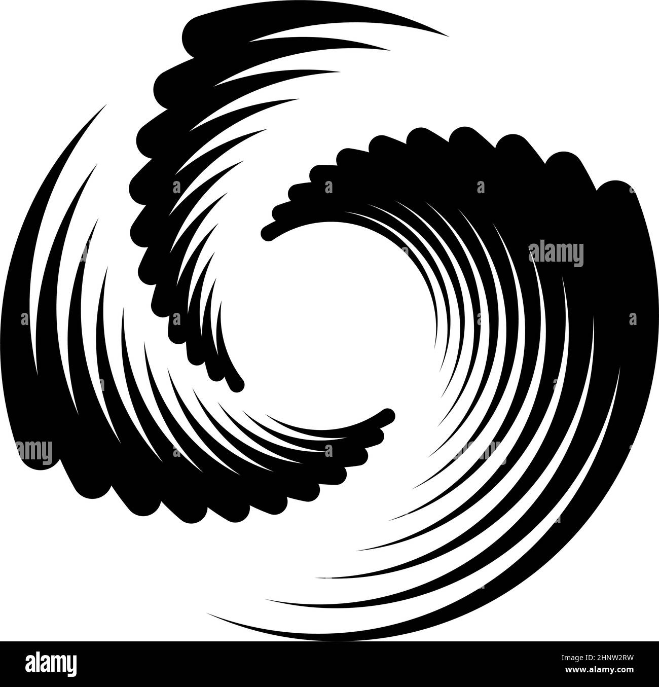 Spiral design element. Swirl, twirl, whirl illustration - stock vector ...