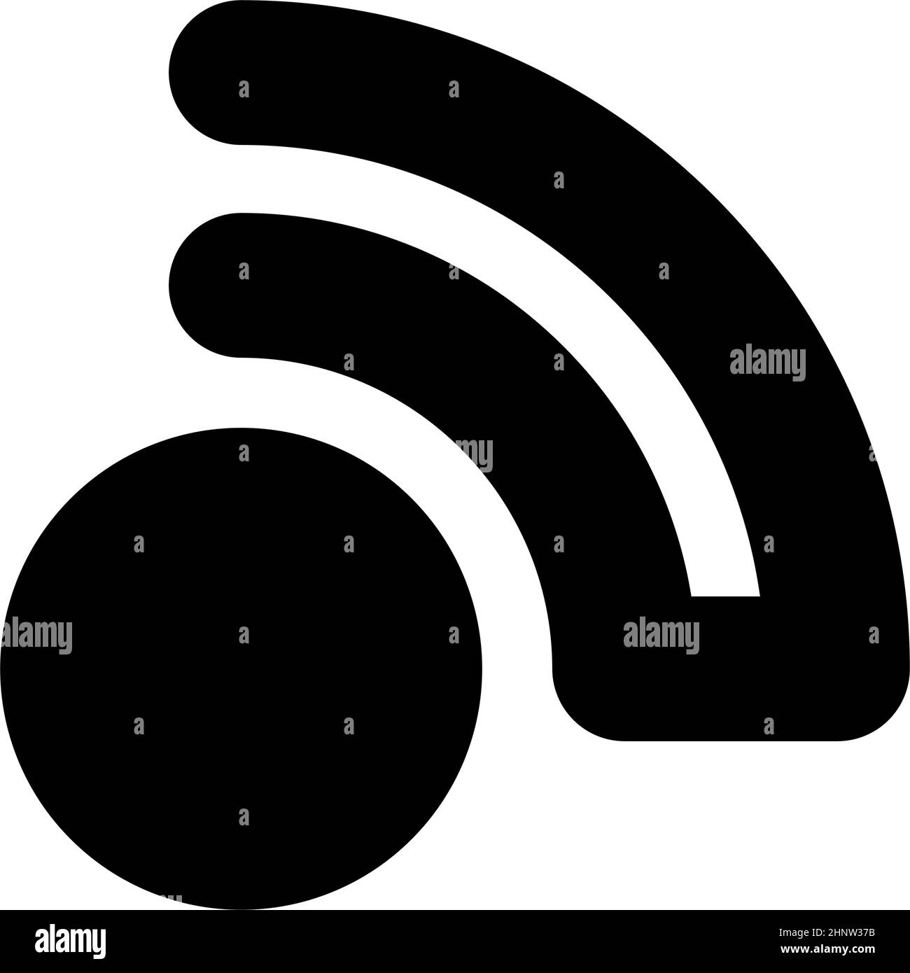 Wireless, cordless signal, internet, wifi shape icon, symbol - stock ...