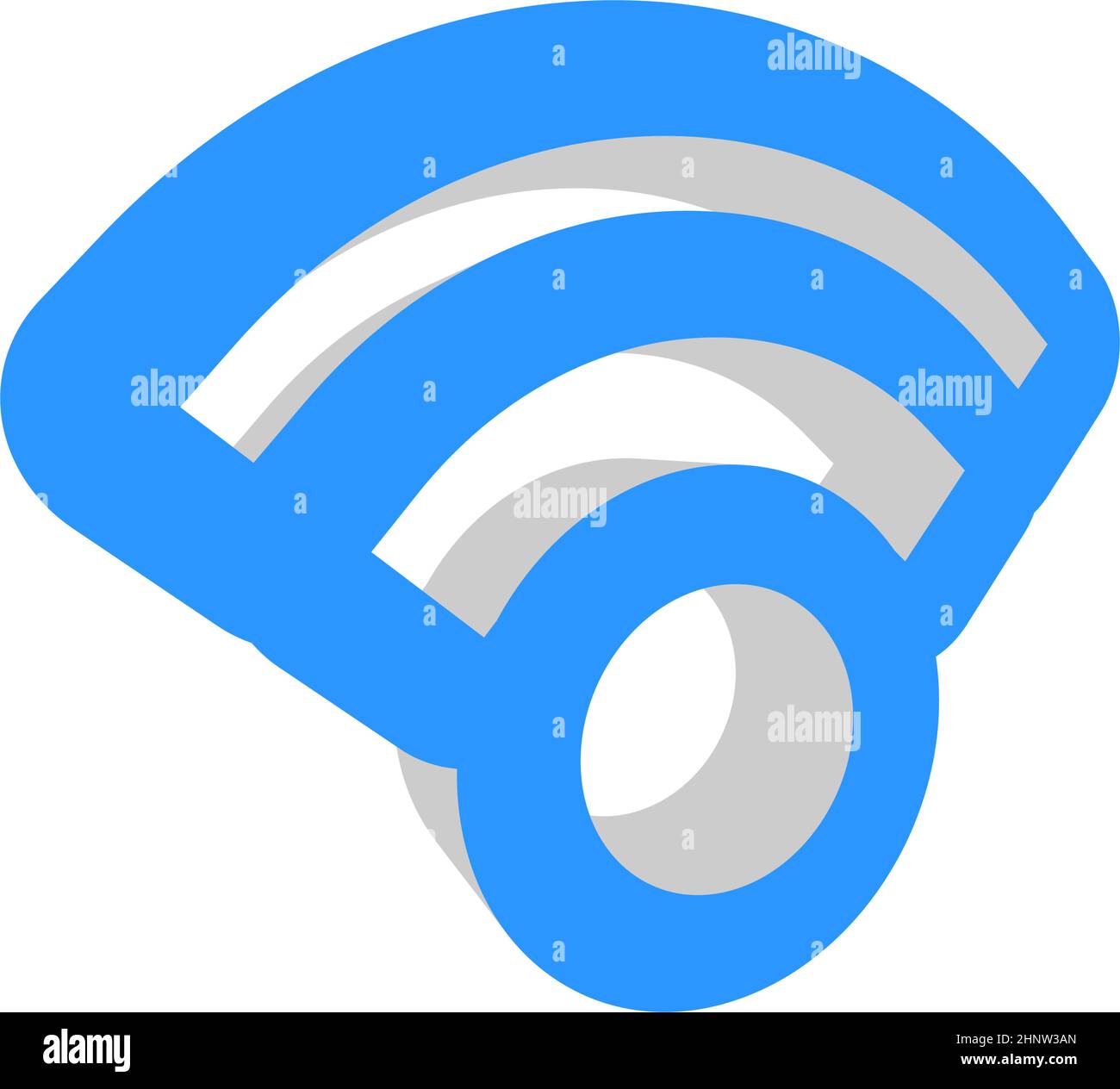 Wireless, cordless signal, internet, wifi shape icon, symbol - stock ...