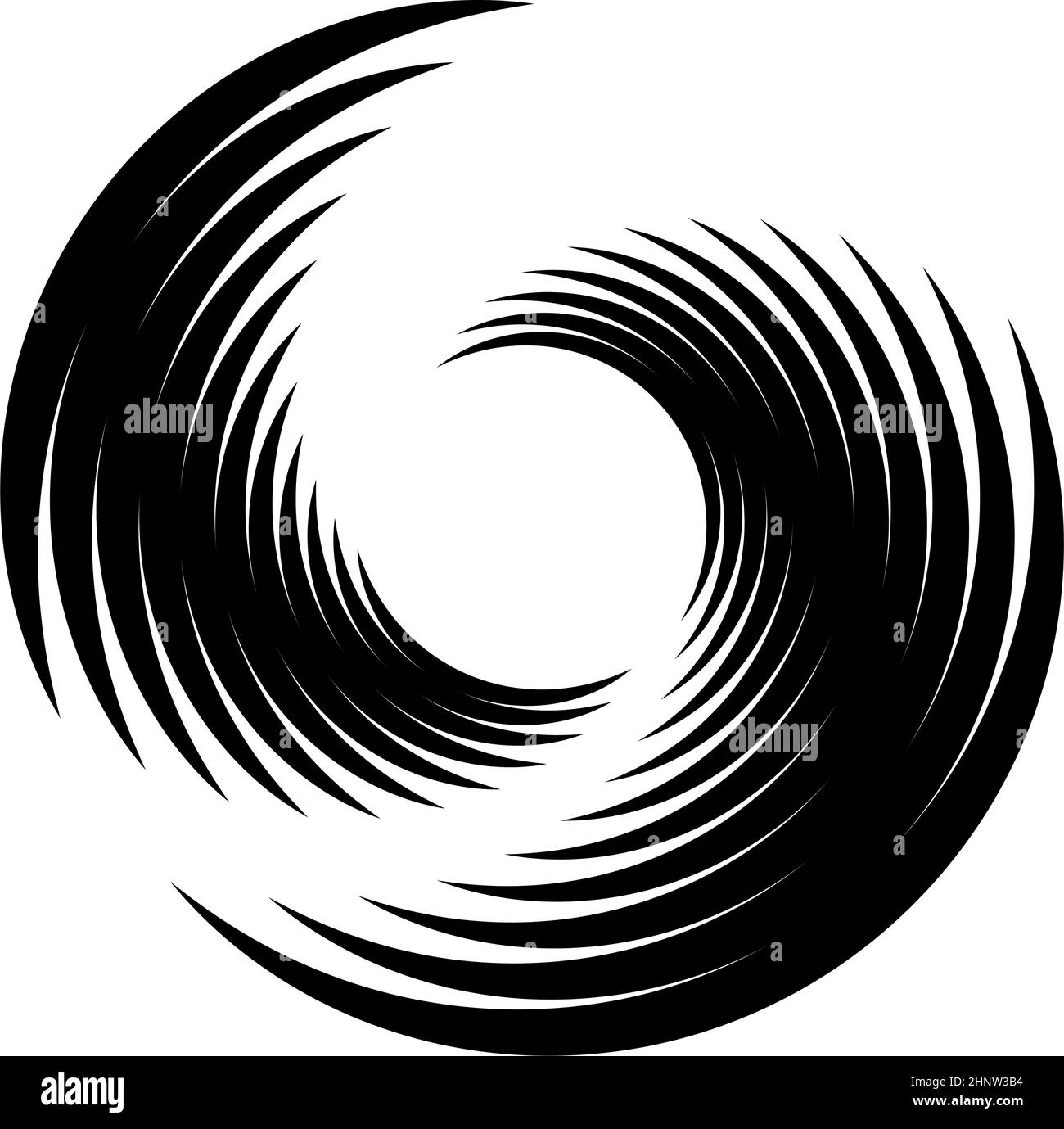 Spiral design element. Swirl, twirl, whirl illustration - stock vector ...