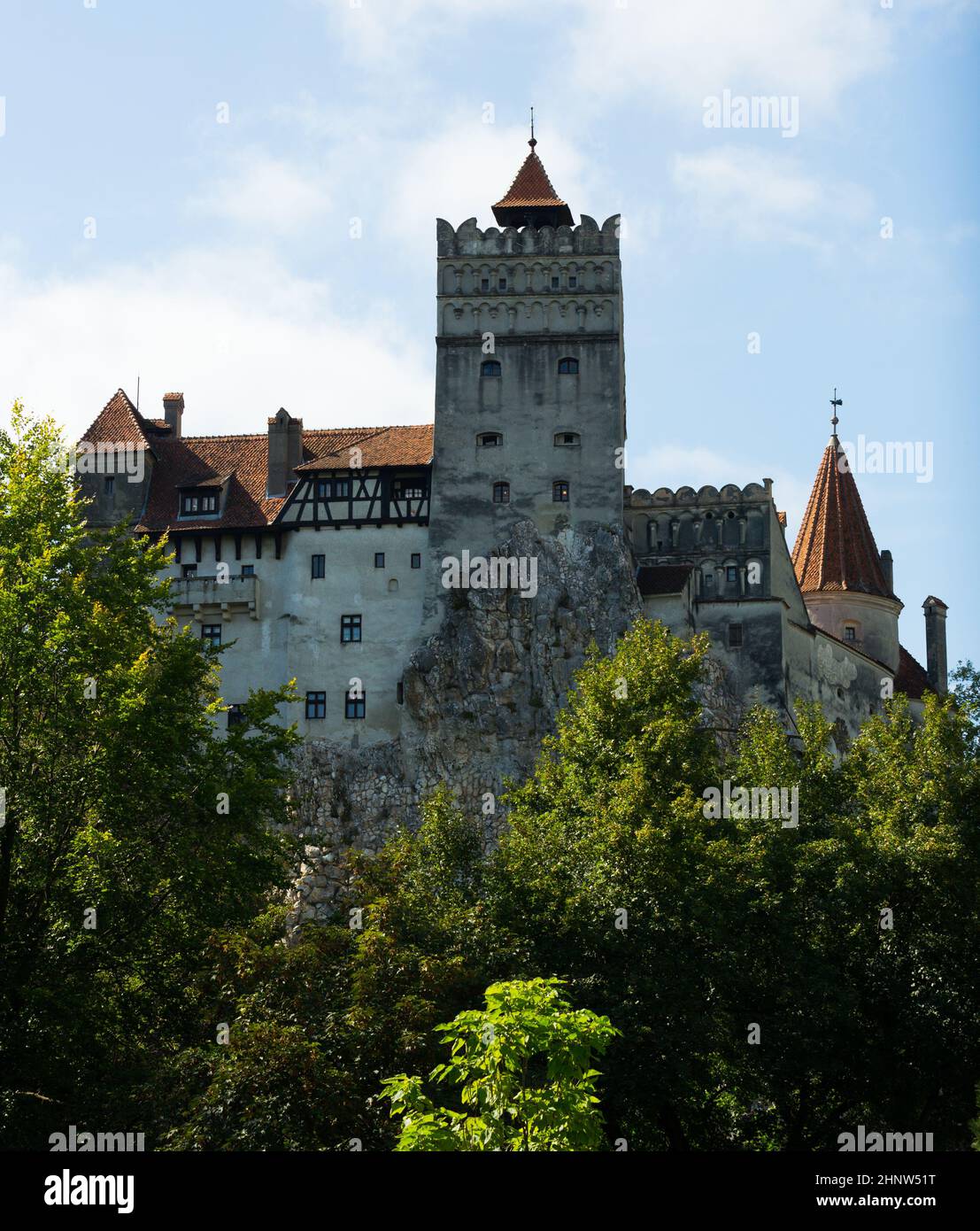 Bran castle exterior view hi-res stock photography and images - Alamy