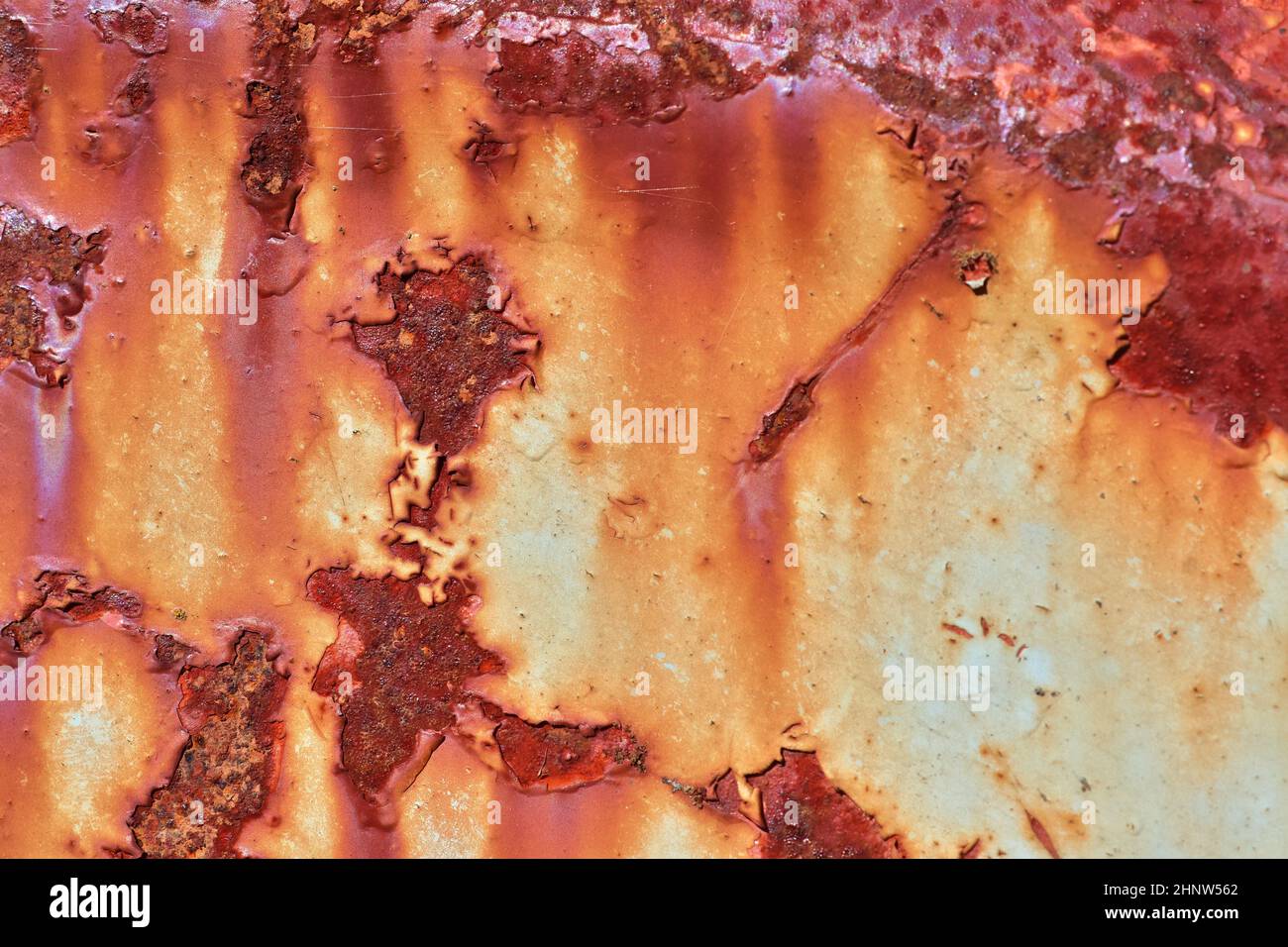 Detailed close up surface of rusty metal and steel with lots of ...