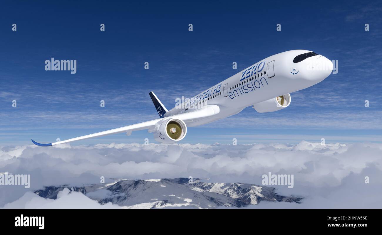 Hydrogen fuel cell aircraft hi-res stock photography and images - Alamy