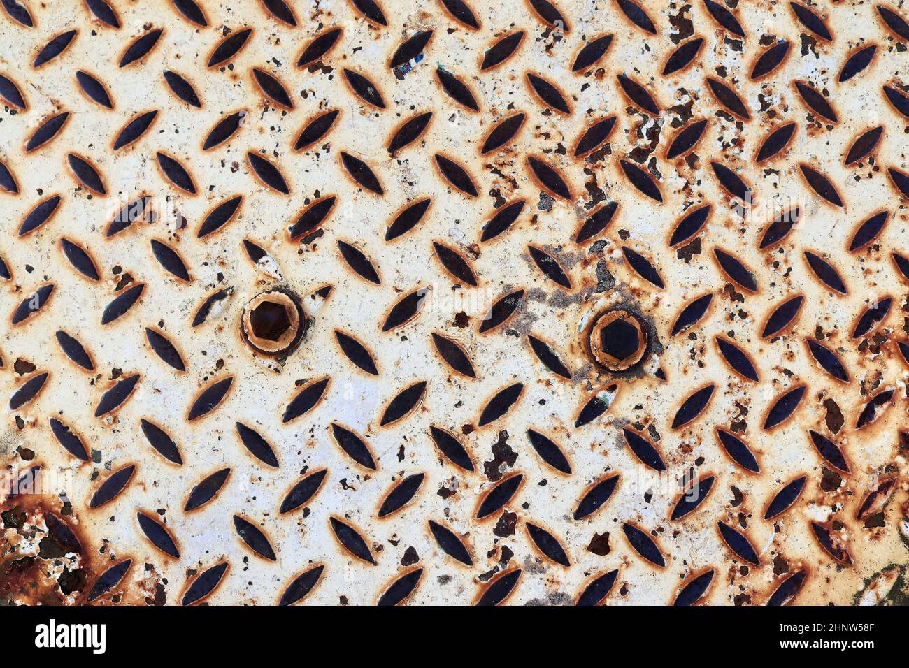 Detailed close up surface of rusty metal and steel with lots of ...