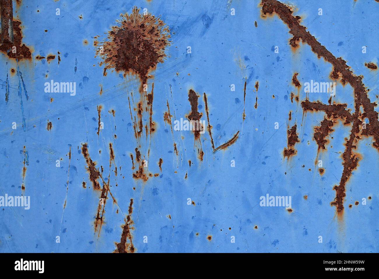 Detailed close up surface of rusty metal and steel with lots of ...