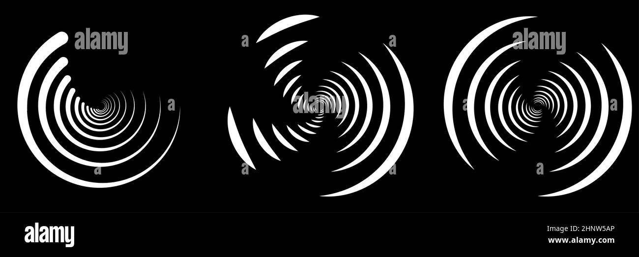 Spiral design element. Swirl, twirl, whirl illustration - stock vector ...