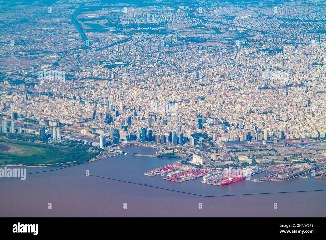 Buenos Aires, one of the largest megacities in the world, with ...