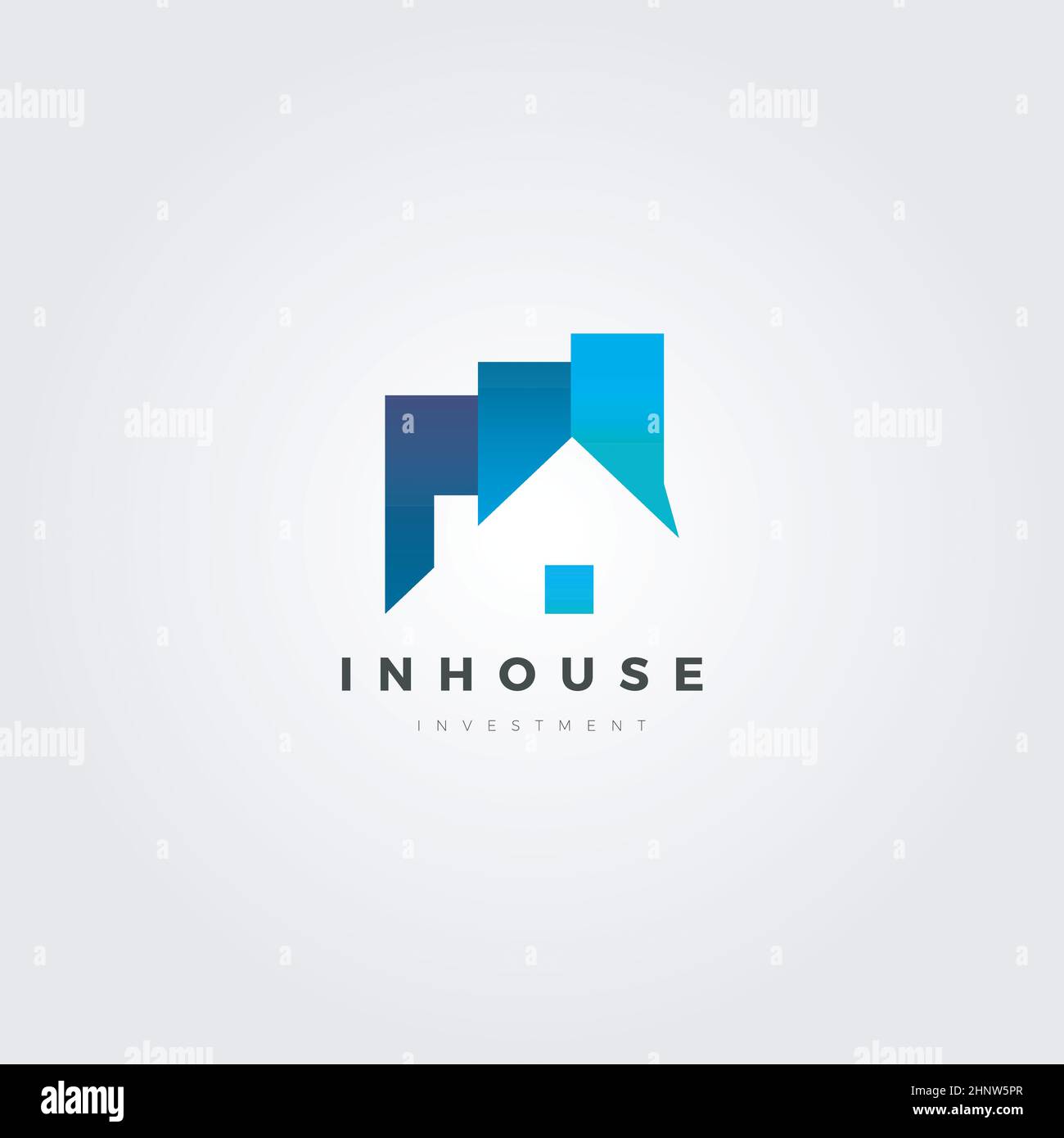 Property House Investment Company Business Logo Template Stock Vector ...