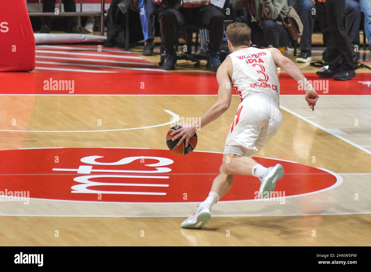 Nate Wolters (Red Star Belgrade). Euroleage Basketball 2021-22 Stock ...