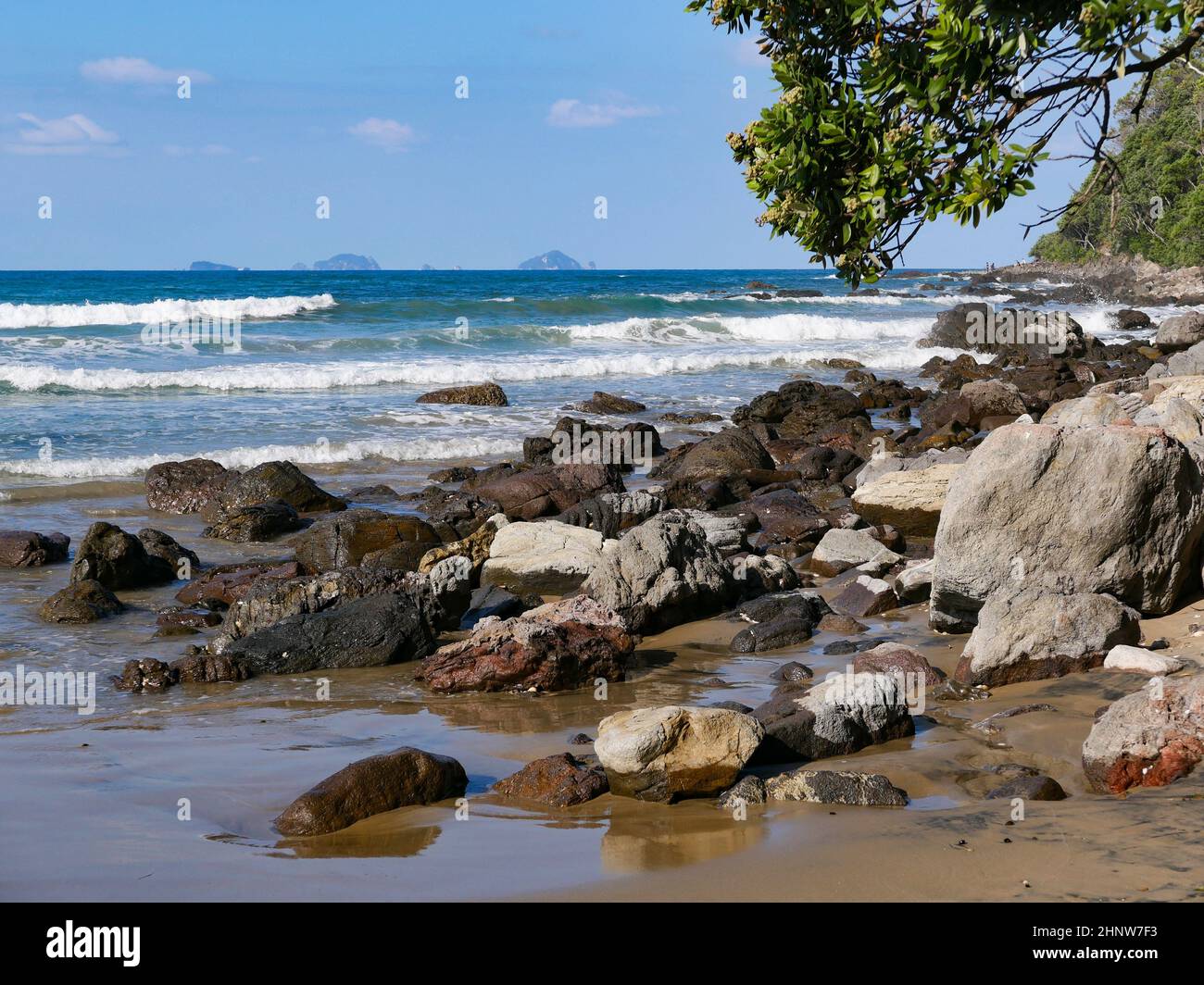 scenic Pauanui loop walk at the New Zealand coast Stock Photo - Alamy
