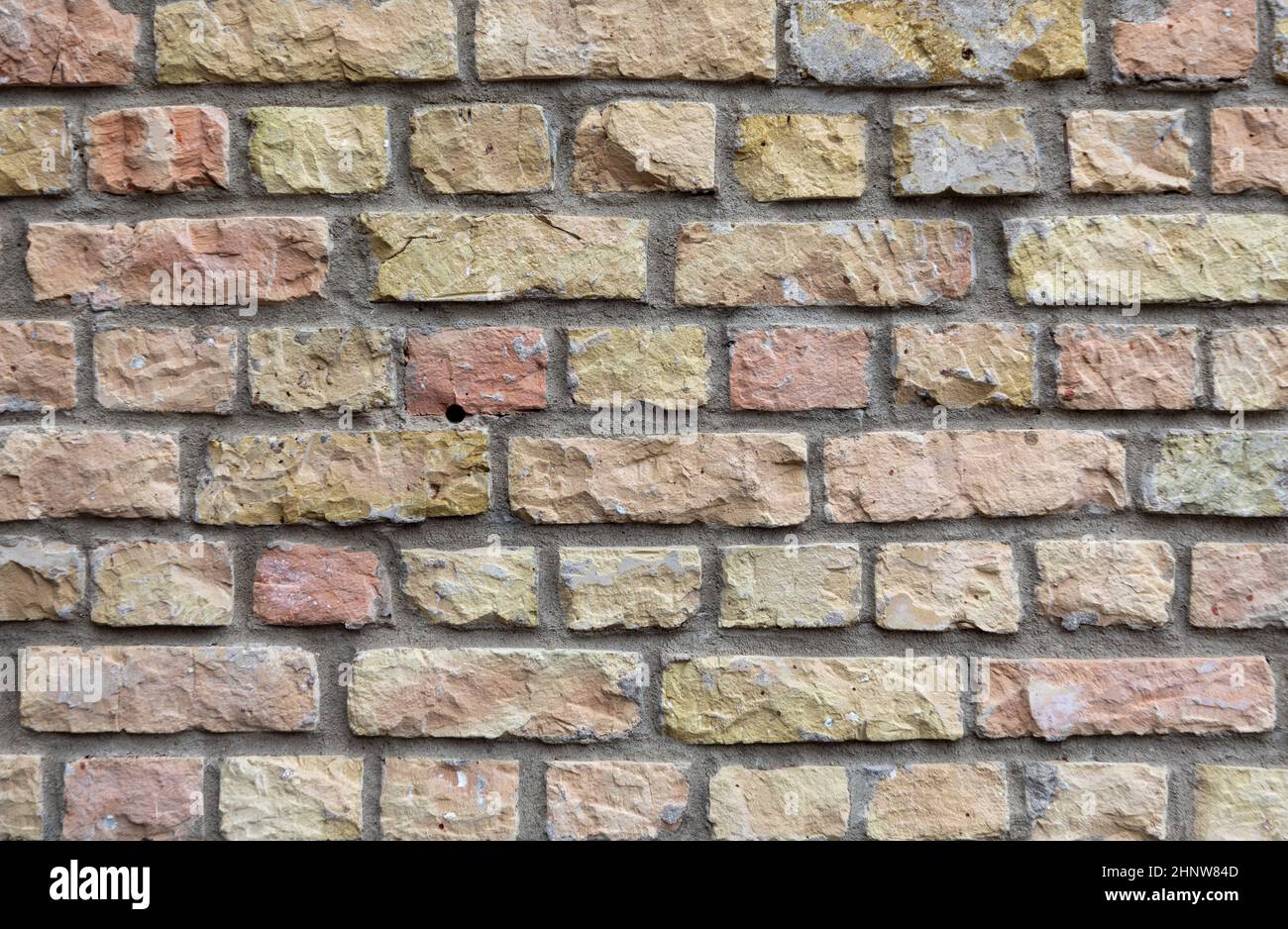 pattern of old brick wall in vintage style Stock Photo - Alamy