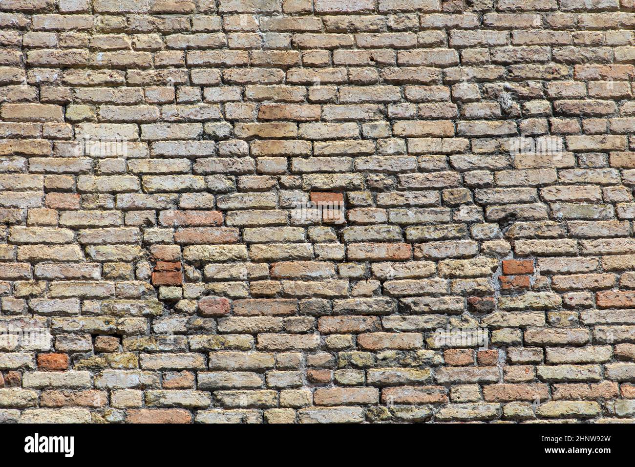 old rotten brick wall at an old historic house Stock Photo - Alamy