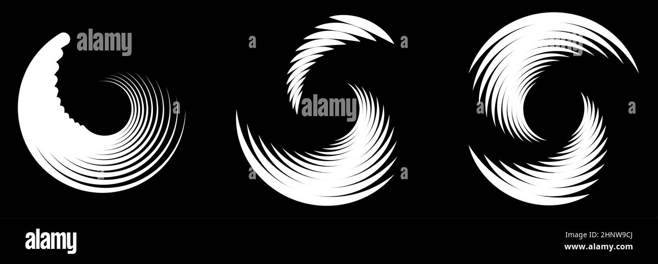 Spiral design element. Swirl, twirl, whirl illustration - stock vector ...