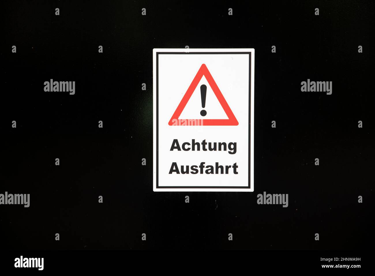 Ausfahrt sign exit sign germany hi-res stock photography and images - Alamy