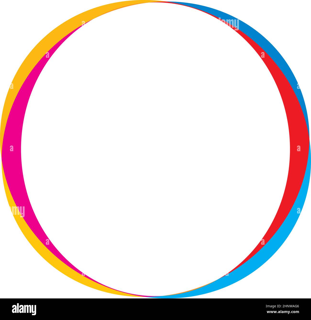Abstract random circles geometric circular element - stock vector ...