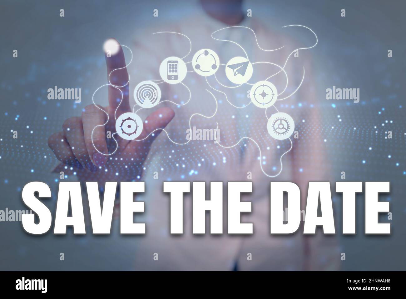 Text showing inspiration Save The Date, Conceptual photo remember not ...