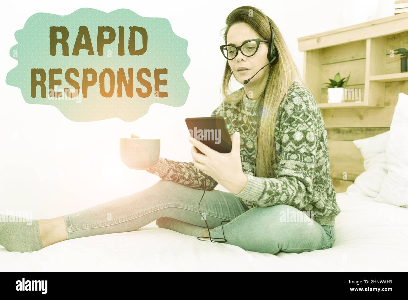 Checking response hi-res stock photography and images - Alamy