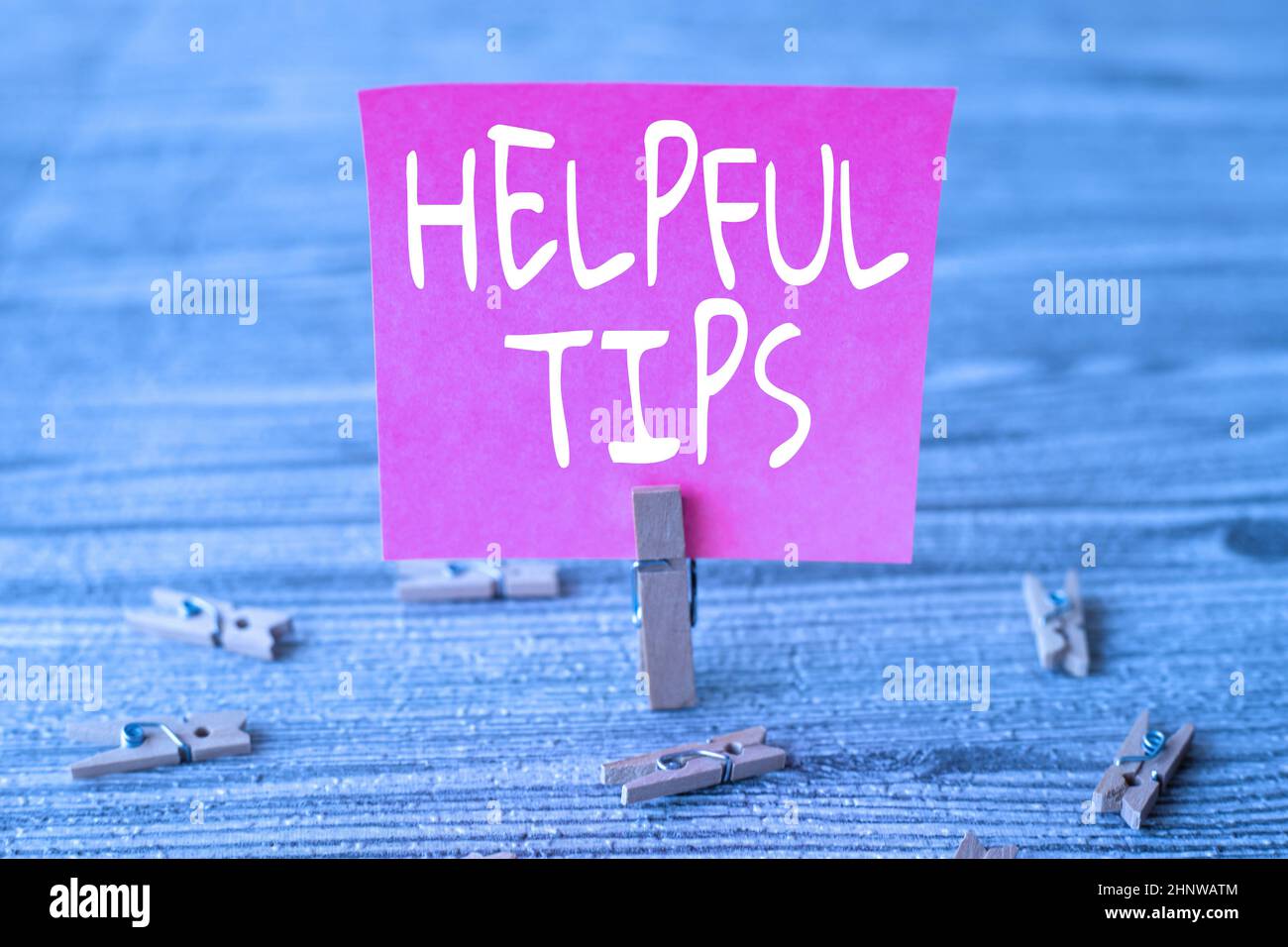 Sign displaying Helpful Tips, Business concept advices given to be ...