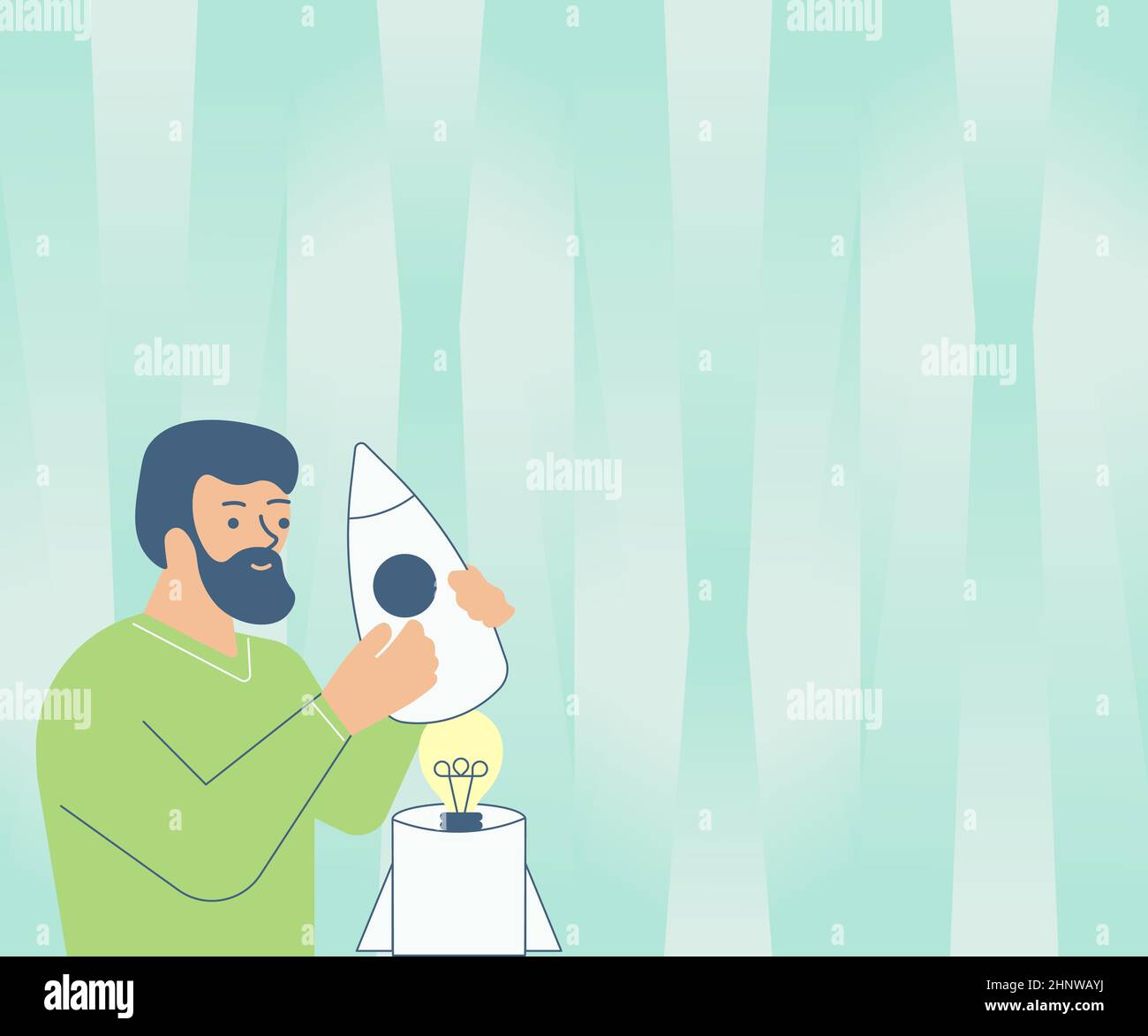 Cartoon rocketship hi-res stock photography and images - Alamy