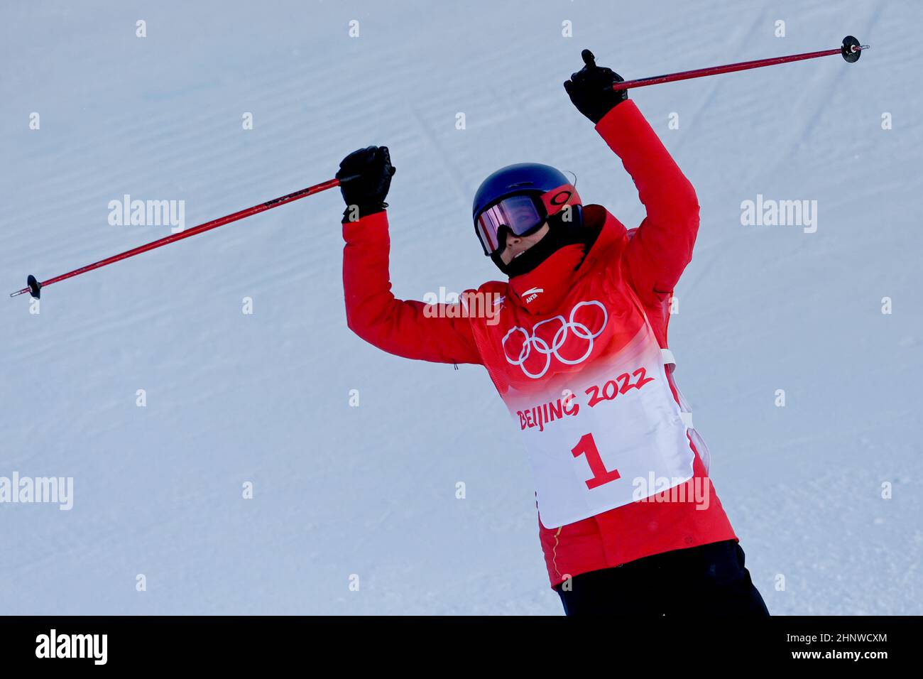 Zhangjiakou, China. 18th Feb, 2022. Olympics, Ski Freestyle, Halfpipe ...