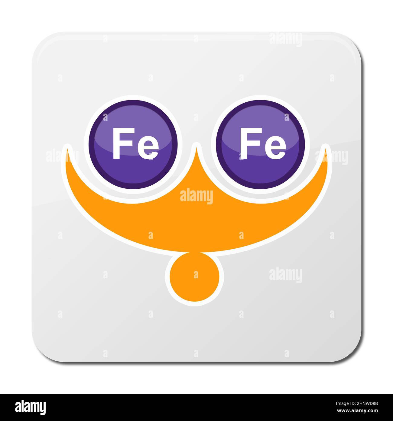 Transferrin receptor icon, a carrier protein for transferrin. Needed ...