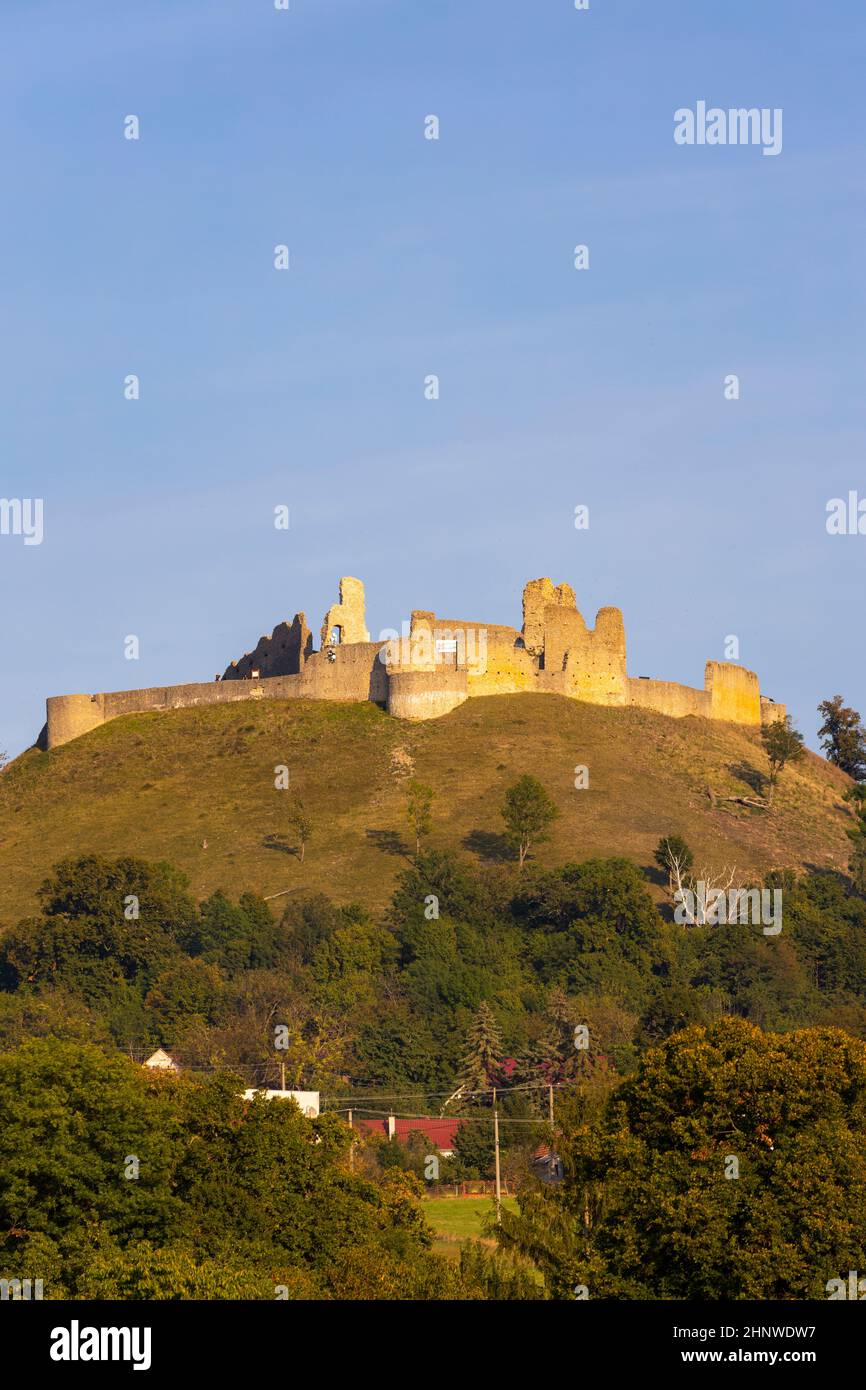 Branc ruins near Myjava, Western Slovakia, Slovakia Stock Photo - Alamy
