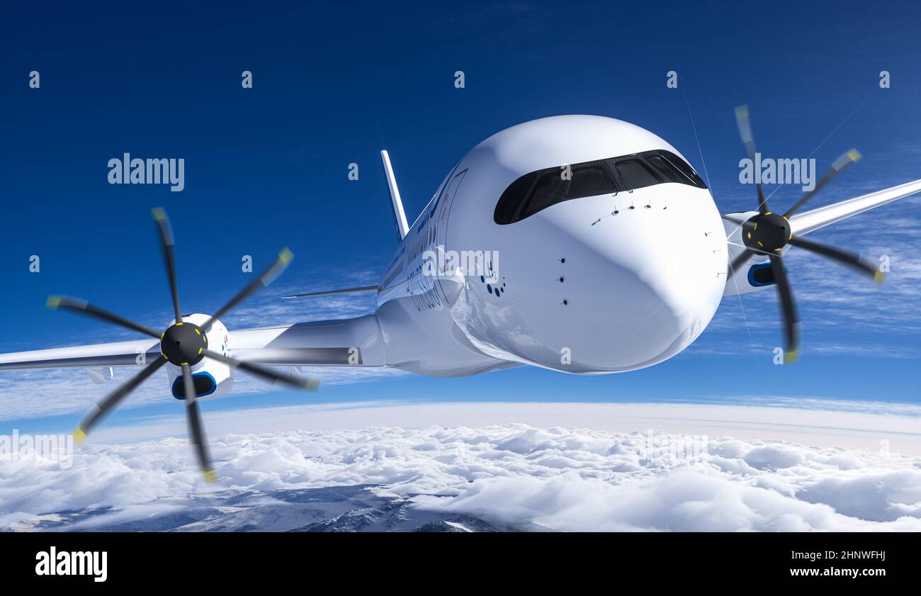 Hydrogen fuel cell aircraft hi-res stock photography and images - Alamy