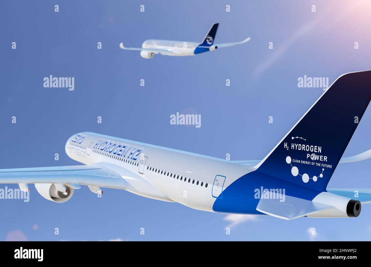 Hydrogen fuel cell aircraft hi-res stock photography and images - Alamy