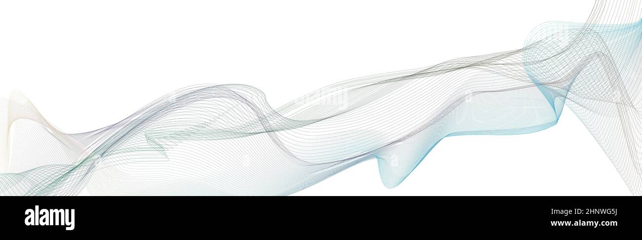 Abstract wave element for design. Digital frequency equalizer. Stylized ...