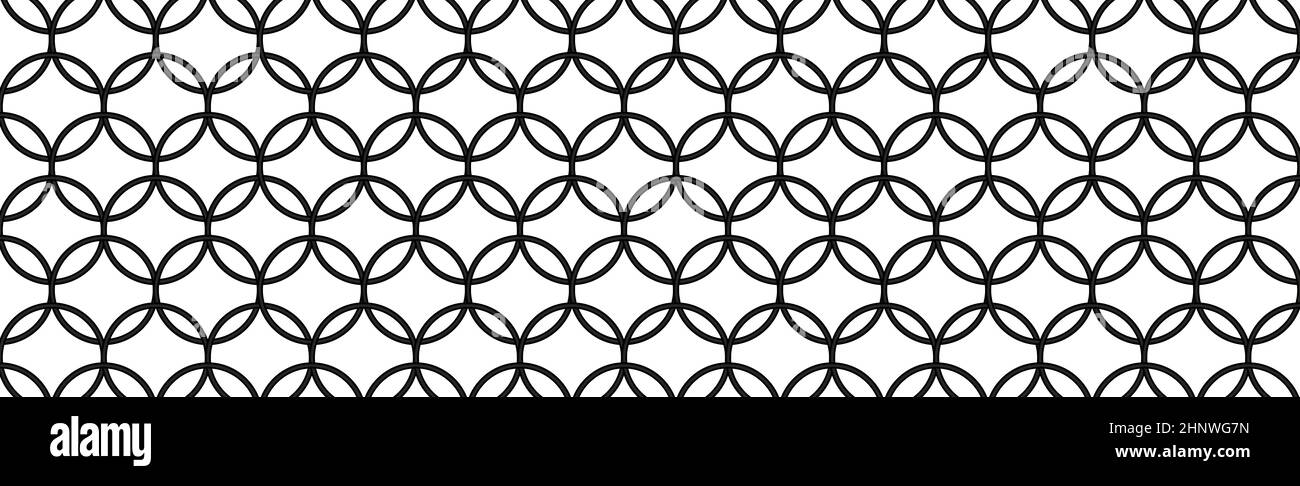 Light Abstract Background with Identical Circles - Vector illustration ...