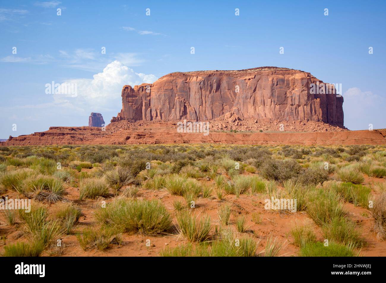 giant rock in Monument Valley in Arizona, USA Stock Photo - Alamy
