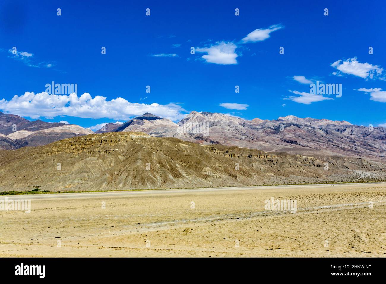 Panamint Mountains in Death Valley National Park, California Stock ...