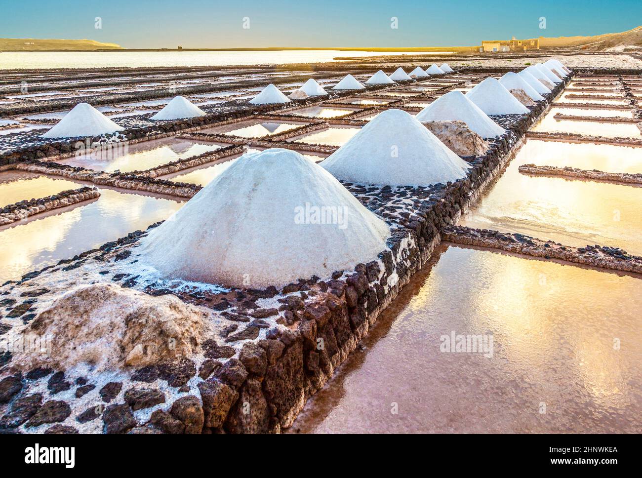 Salt spain refinery basin hi-res stock photography and images - Alamy