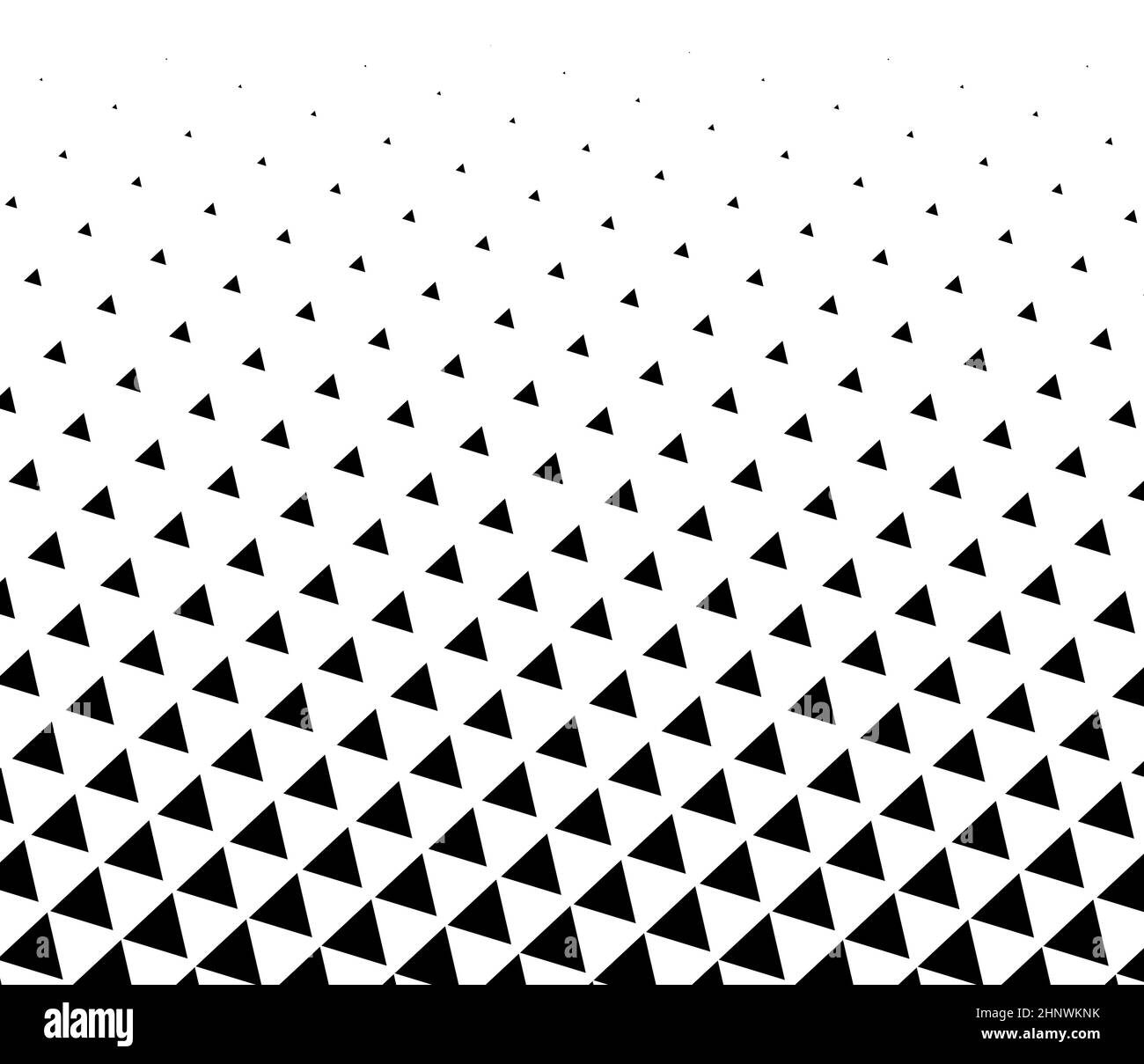 Triangle halftone texture, pattern. Geometric, angular vector design element, illustration ...