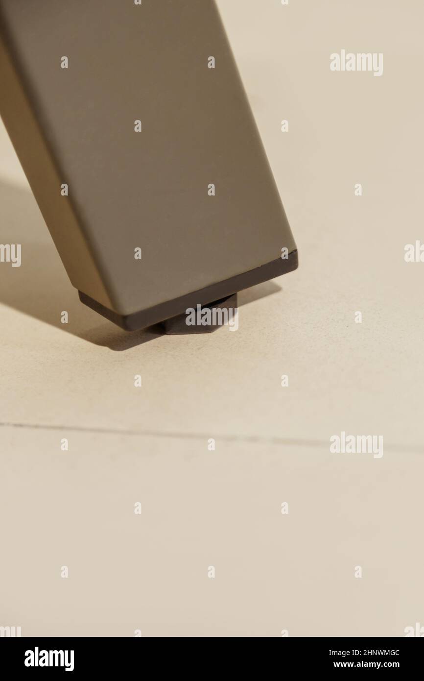 Height-adjustable plastic table leg. Furniture accessories. Table ...