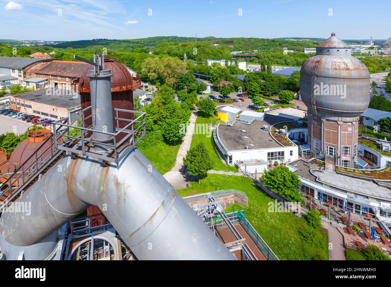 old iron works monuments from the late 20th century Stock Photo - Alamy