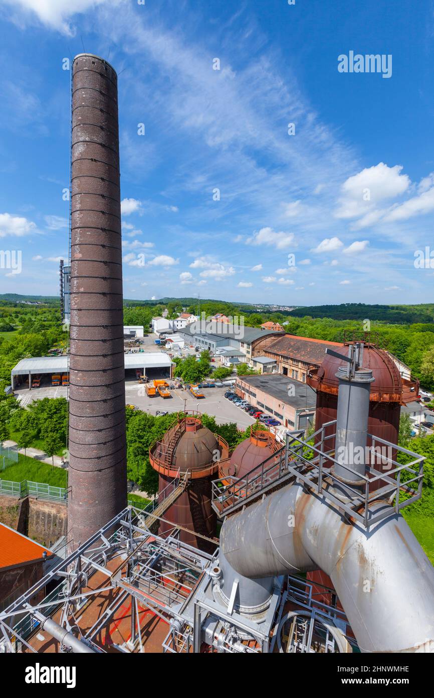 old iron works monuments from the late 20th century Stock Photo - Alamy