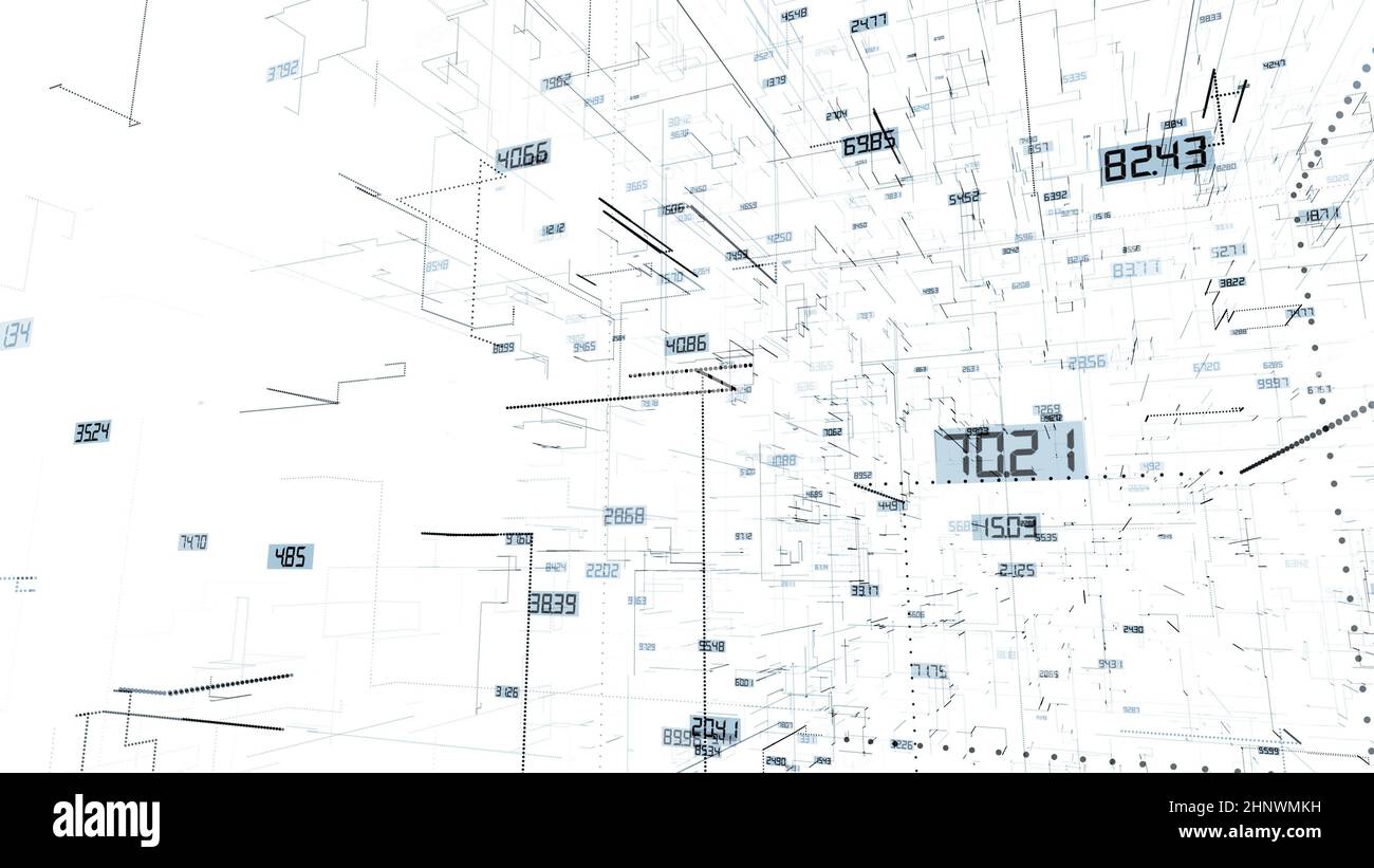 See through numbers Cut Out Stock Images & Pictures - Alamy