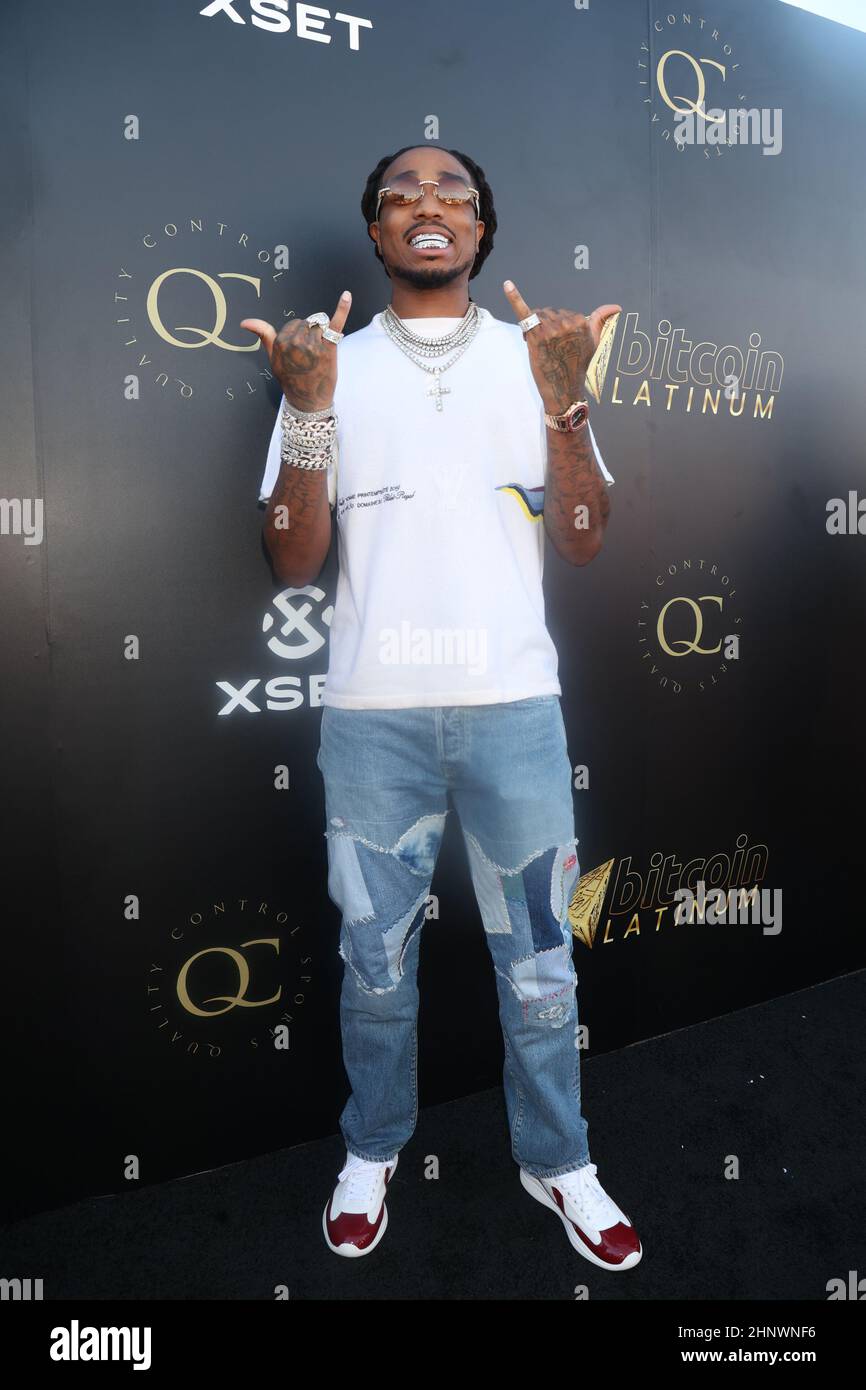 Los Angeles, Ca. 12th Feb, 2022. Quavo attends The Quality Control ...