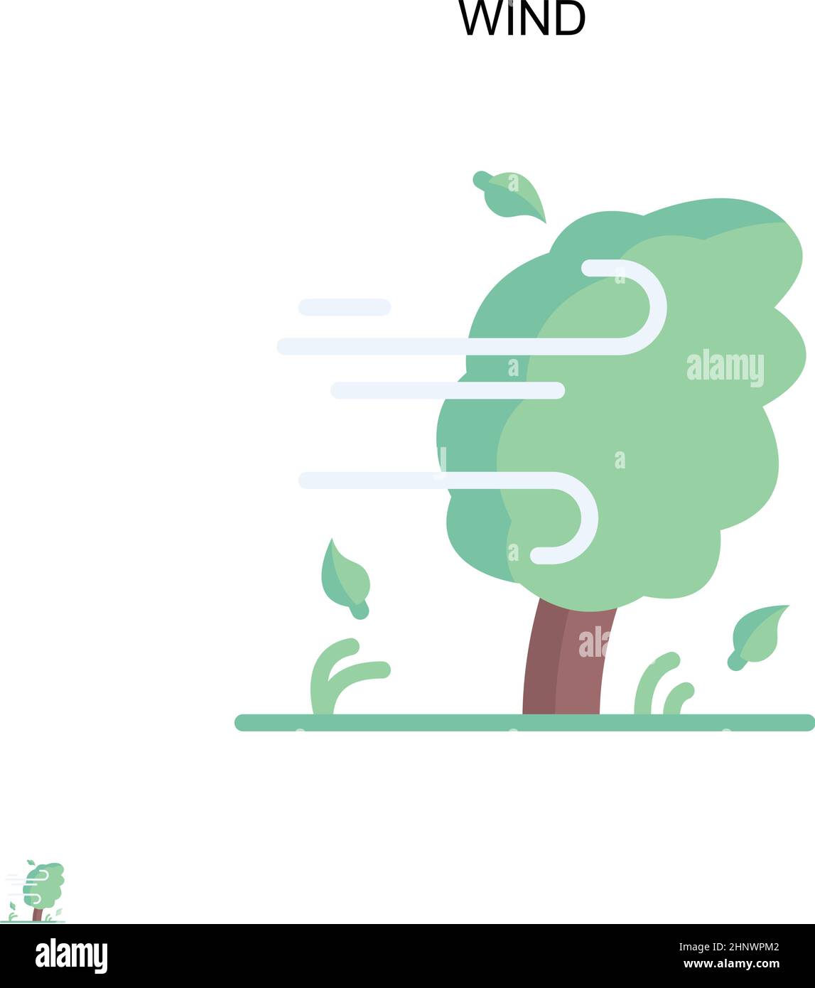 Background wind turbines vector illustration hi-res stock photography ...