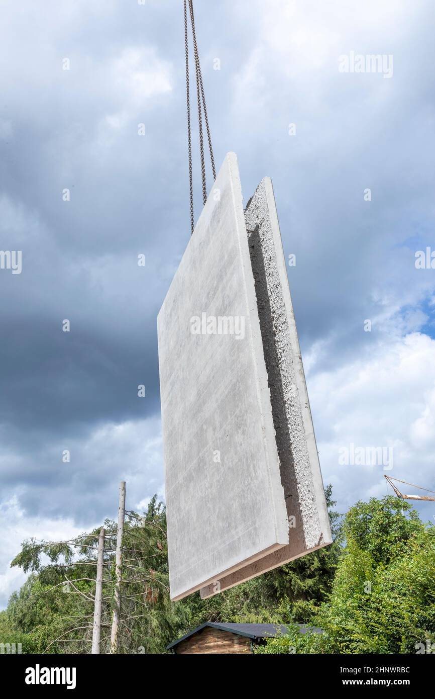 cellar at a construction site with waterproof concrete called white ...