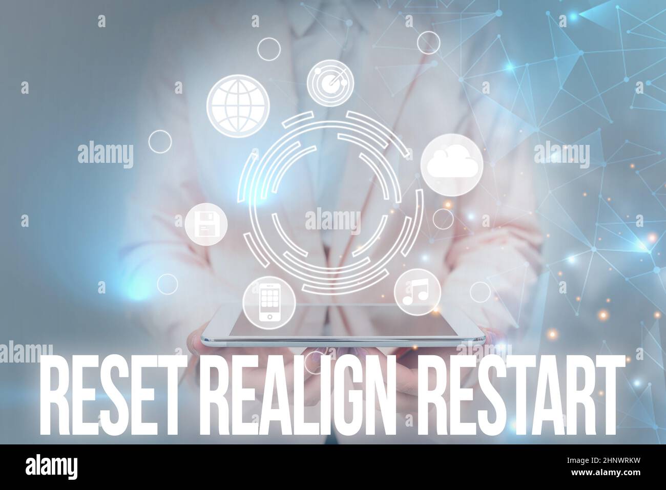 Inspiration showing sign Reset Realign Restart, Word for Life audit ...