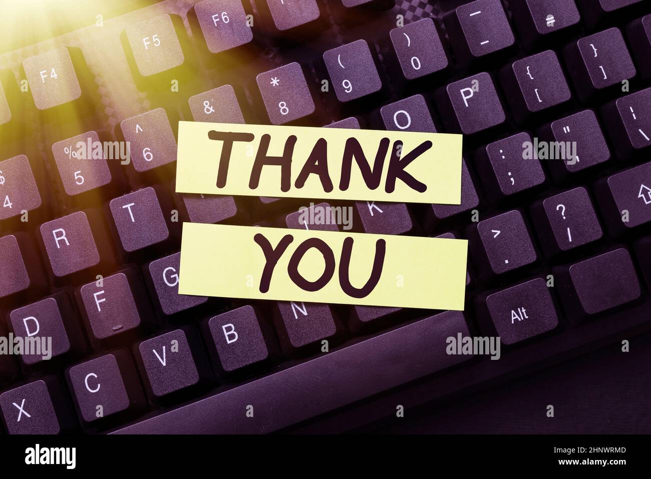 Conceptual caption Thank You, Concept meaning polite expression used ...