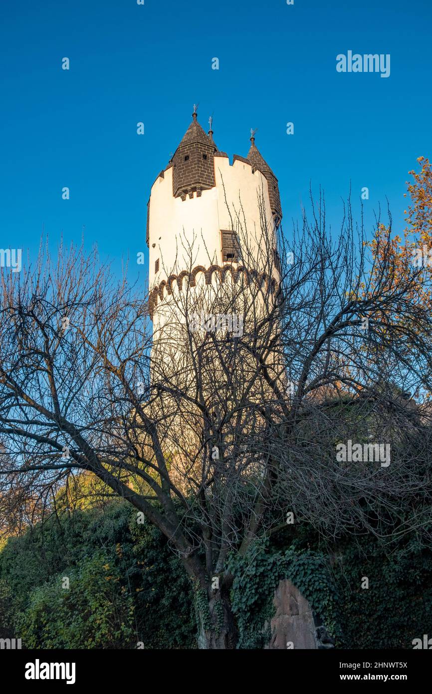 Tower of the Steinheim Castle in Hanau, Hesse, Germany Stock Photo - Alamy