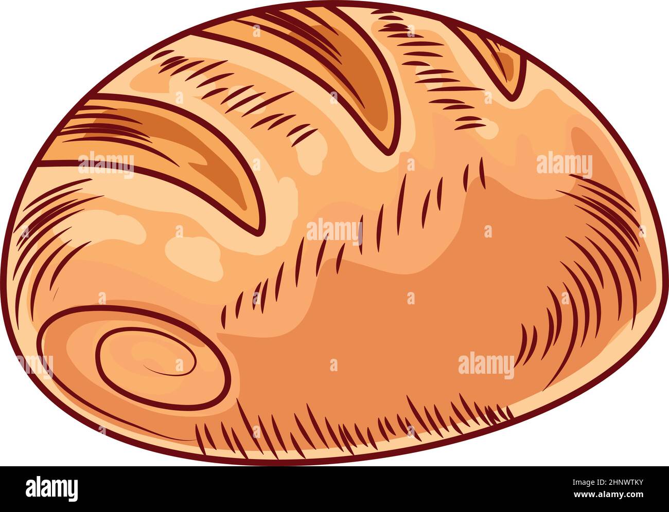 bun bread icon Stock Vector Image & Art - Alamy