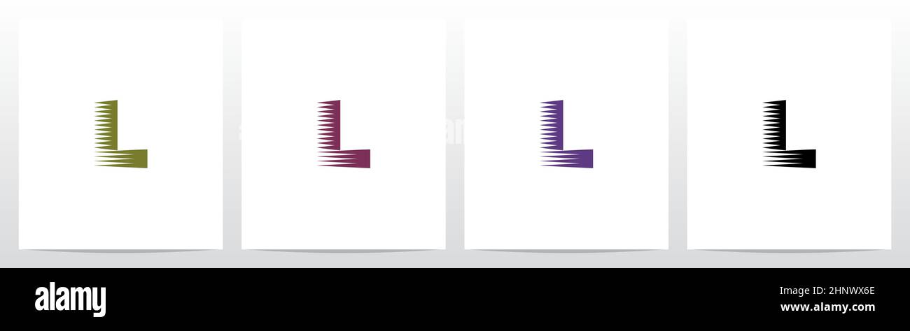 Microphone On Letter Logo Design L Stock Vector Image & Art - Alamy