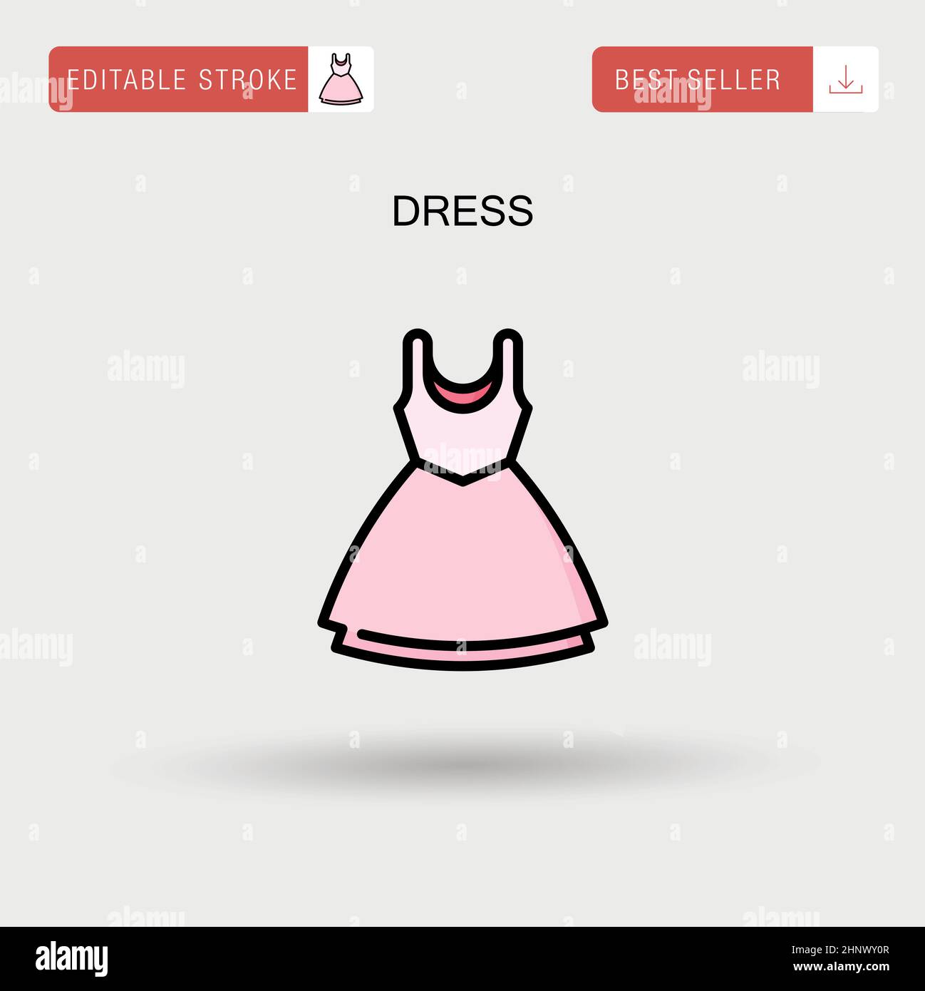 Woman color dress Stock Vector Images - Alamy