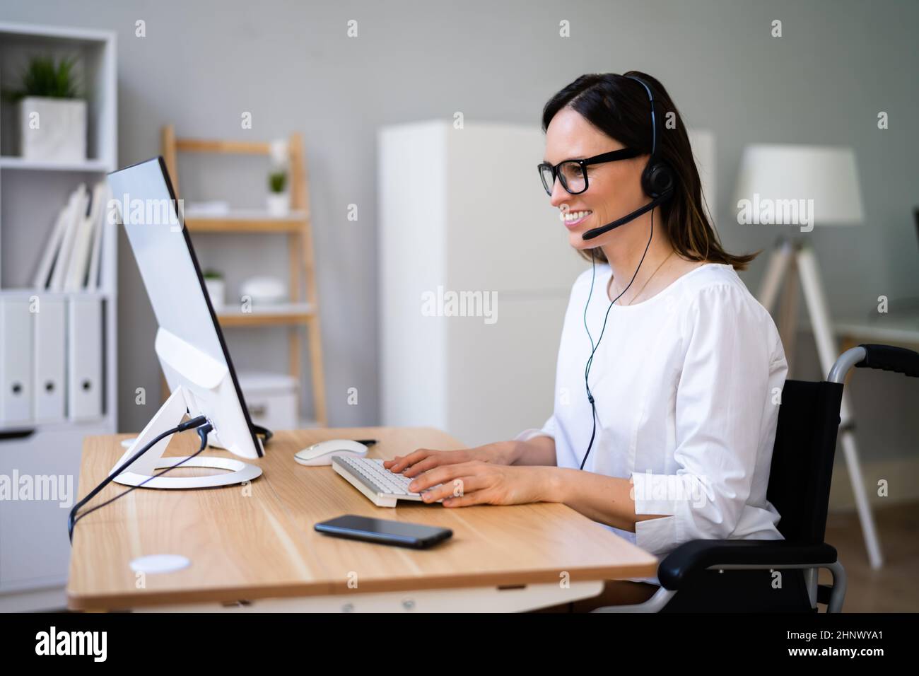 Online Video Conference Job Interview Meeting Call Stock Photo - Alamy